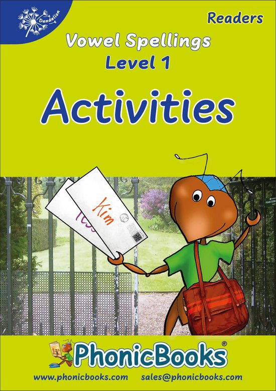 Dandelion Readers Vowel Spellings Series Level 1 Workbook ...