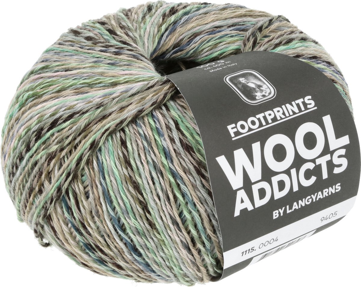 Lang Yarns Wool Addicts Footprints 0004 | bol.com