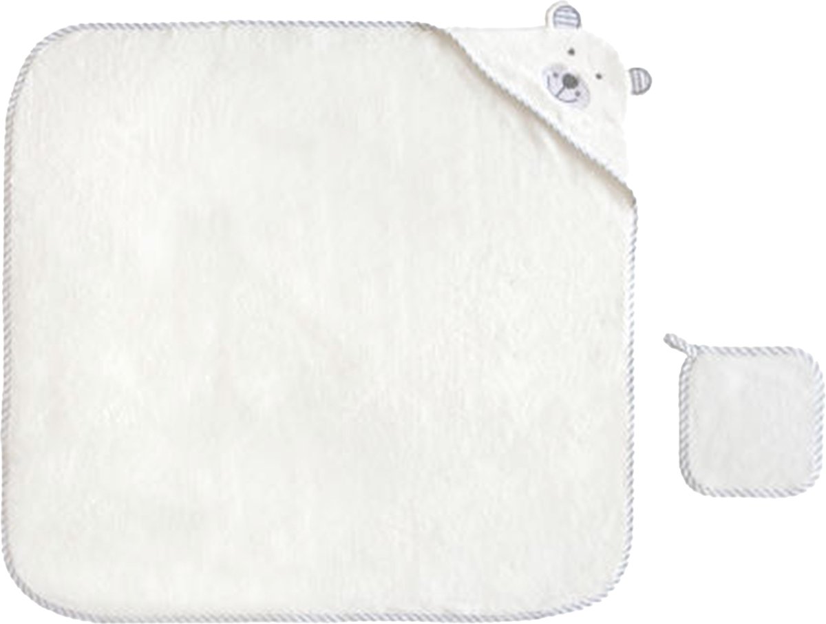BeatusBaby - Baby Handdoek met Capuchon - Baby Badjas - Baby Omslagdoek ...