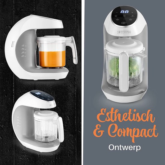 Baby Stomer en Blender - 7-in-1 Multifunctionele Baby Cooker - Baby ...