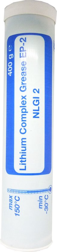 Lithium Complex Grease EP-2 NL GI 2 Smeermiddel lager machinevet 400g | bol