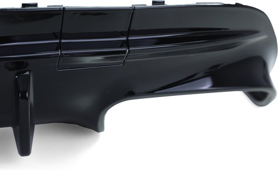 Diffuser + uitlaat Voor Mercedes CLA C117 AMG Look zwart Uitlaat ...