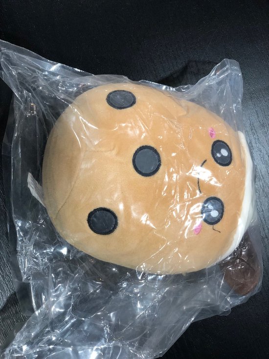 BOBA pluche knuffel bubbeltea bruin brown squeeze mellow 20 cm small ...