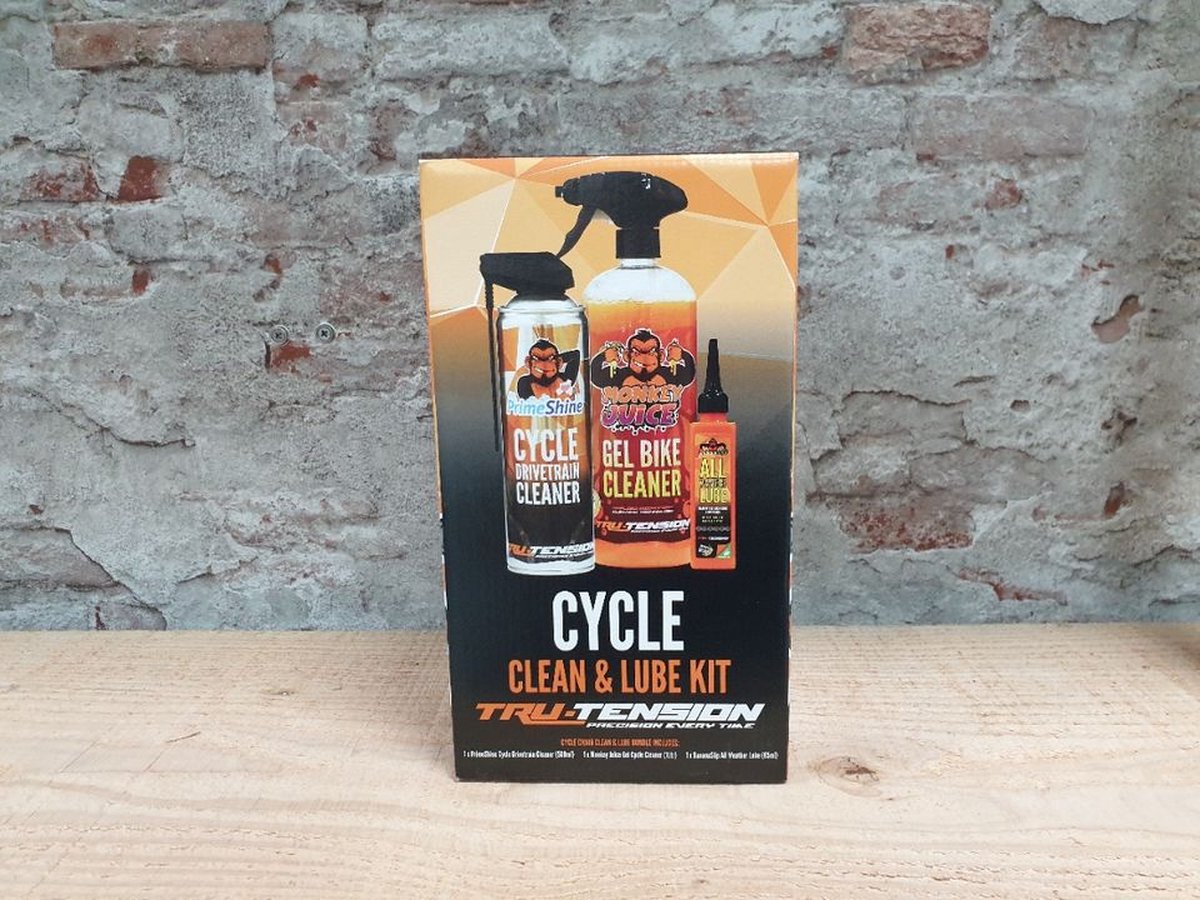 Tru-Tension Cycle Clean & Lube Kit - fiets onderhoud pakket | bol.com