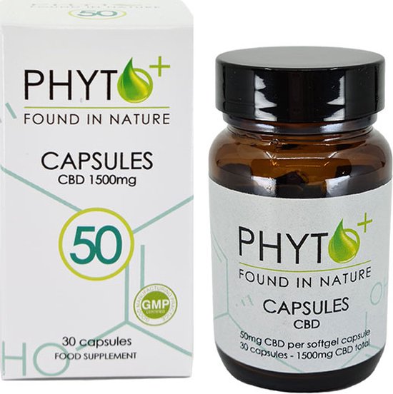 Phyto plus CBD capsules 15% Biologisch | bol