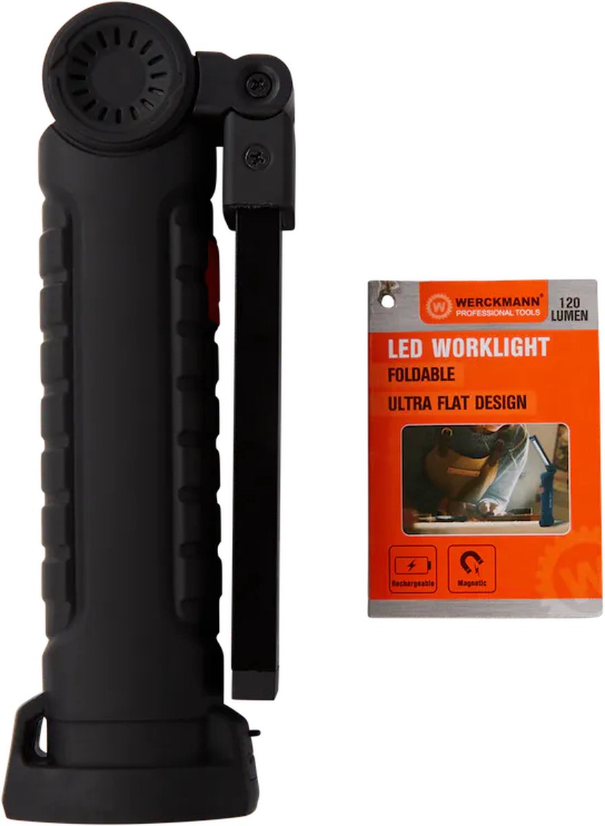 Werckmann oplaadbare werklamp - Led worklight - Bouwlamp - Looplamp ...