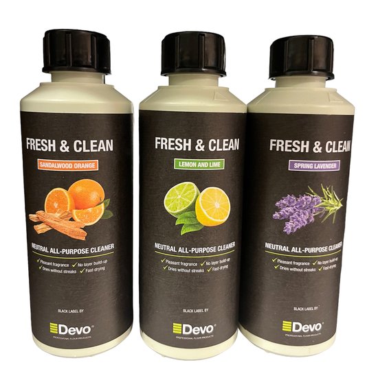 DEVO FRESH & CLEAN BELEVINGSSET VAN 3 X 250 ML | bol