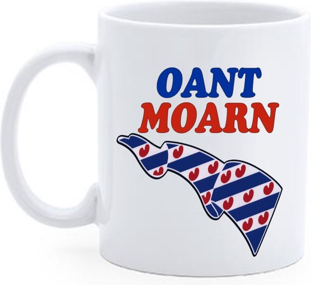 Bedrukte beker Oant moarn - Quote Fries - Verjaardag - Mok - Spreuk Ik ...