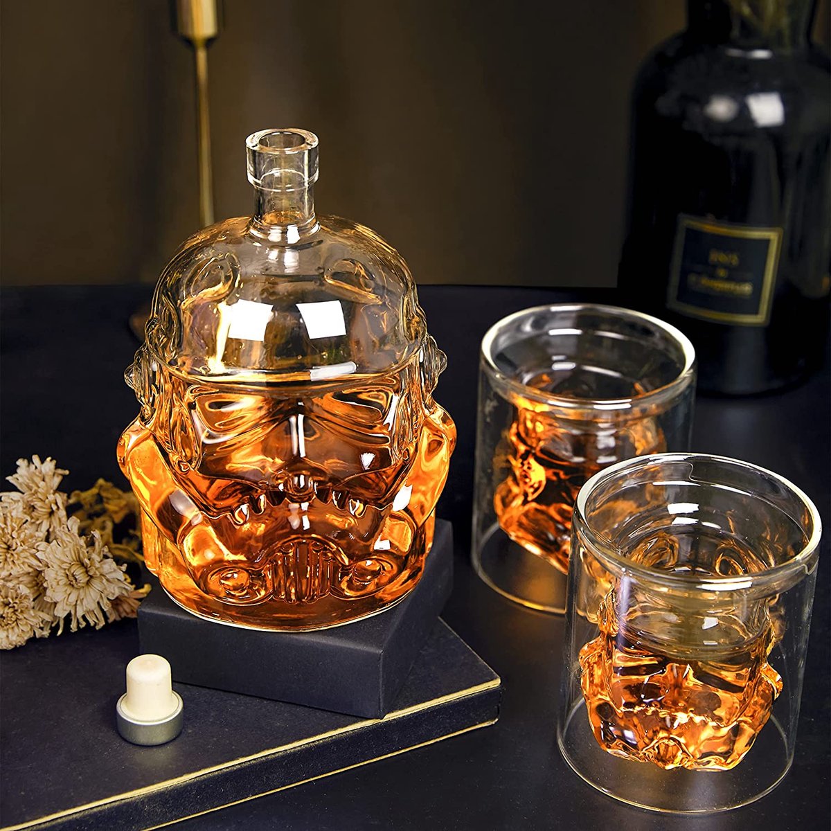 Whiskey Decanter Sets - Whisky Decanter & Glass Set | Crystal Decanter ...
