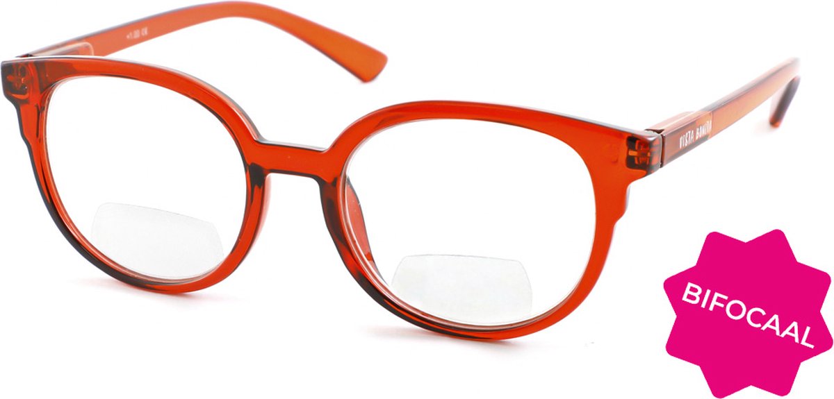Leesbril Vista Bonita Nova Bifocaal-Terra Cotta-+4.00 | bol.com