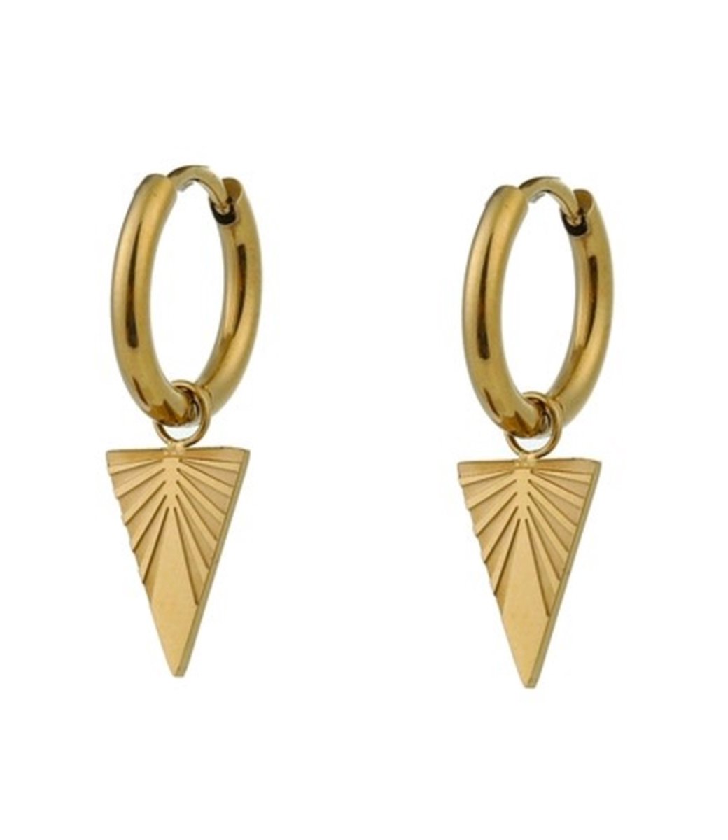 Go Dutch Label Triangle Hoop Oorbellen E0897-2 | bol.com