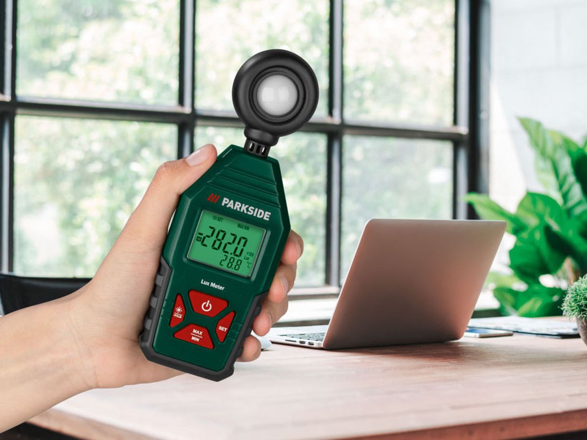 Parkside Luxmeter - Voor het nauwkeurig meten van de ...