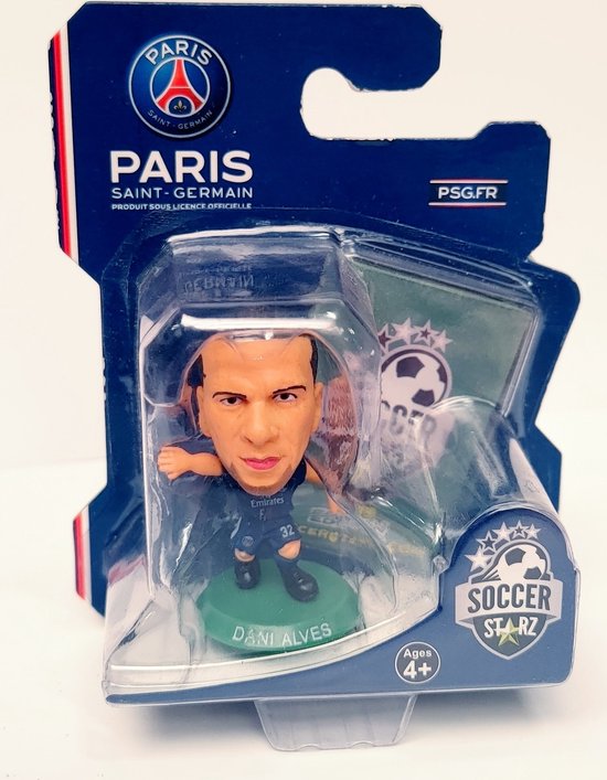 Soccerstarz - Paris St Germain Dani Alves - Home Kit (2018 Version) | bol