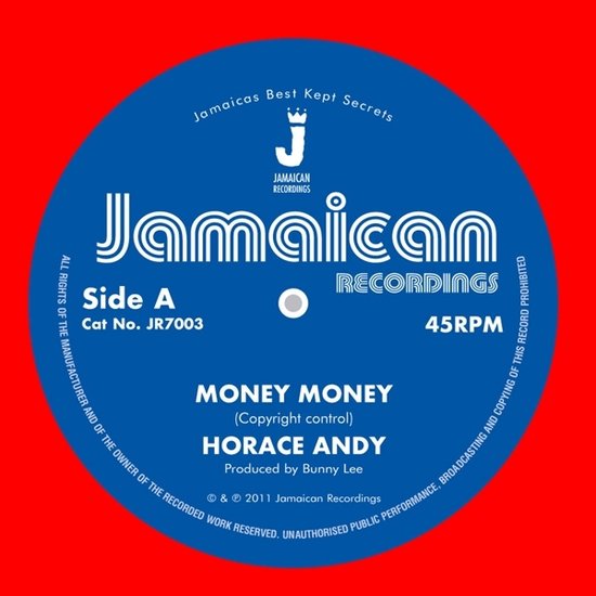 Horace Andy - Money Money/Version (7" Vinyl Single), Horace Andy ...