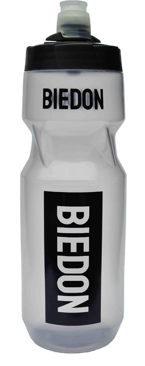 Biedon - bidon 750ml - zelfsluitend ventiel - innovatieve draaidop ...