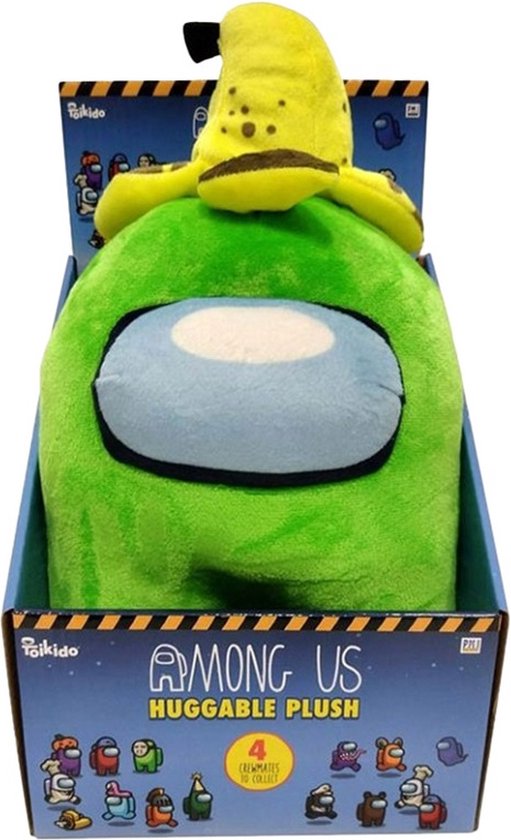 Among Us Huggable knuffel groen 28 cm | bol