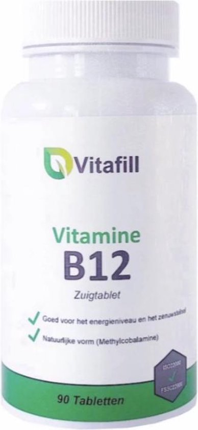 Geteste Vitamine B12 - Natuurlijke vorm - 90 Tabletten | bol.com