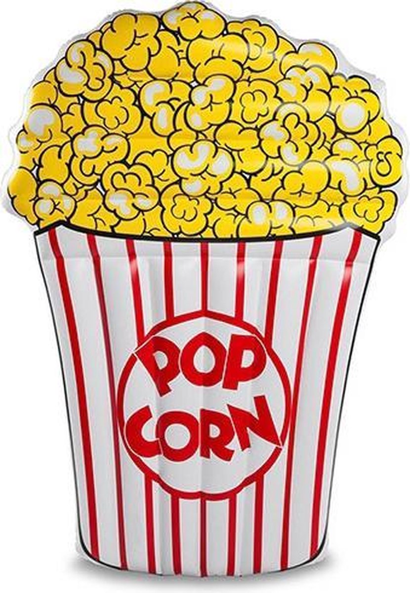 Grote opblaas popcorn luchtbed 152 cm | bol.com