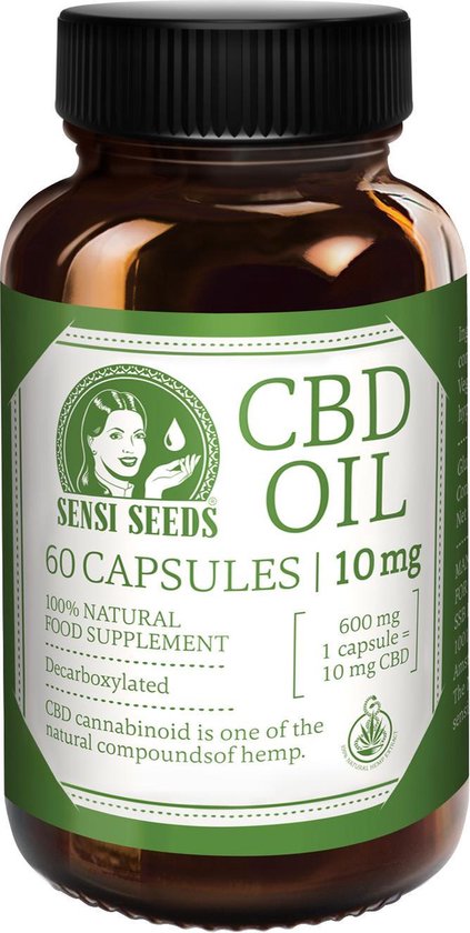 bol.com | Sensi Seeds CBD-olie 60 capsules 10 mg bol.com | Sensi Seeds CBD-olie 60 capsules 10 mg