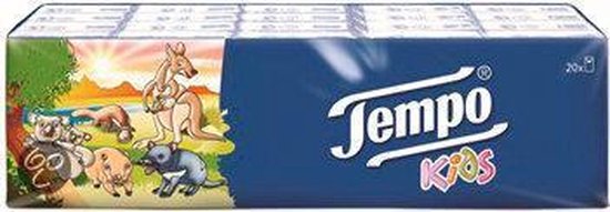 Tempo Kids 20x5 Zakdoekjes | bol.com
