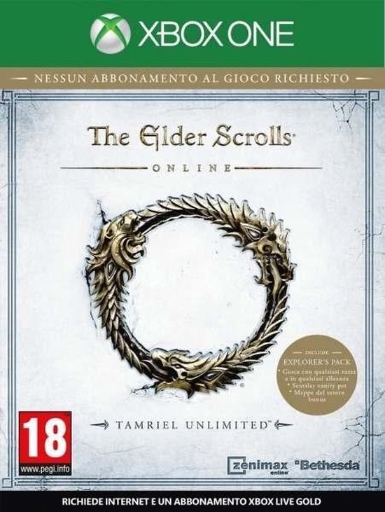 Bethesda The Elder Scrolls Online, Xbox One, Xbox One, Multiplayer ...