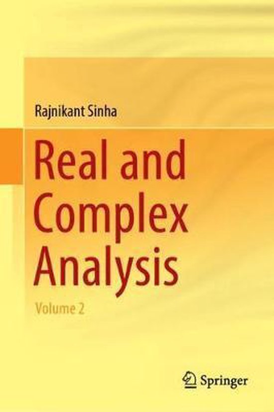 Real and Complex Analysis | 9789811328855 | Rajnikant Sinha | Boeken ...