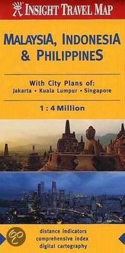 Insight Guides Malaysia, Indonesia & The Philippines Travel Maps | bol.com
