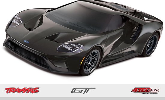 Traxxas Ford GT 4Tec 2.0 4WD racewagen Zwart | bol