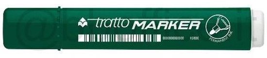 Tratto Marker permanente marker Kogelpunt Groen 12 stuk(s) | bol