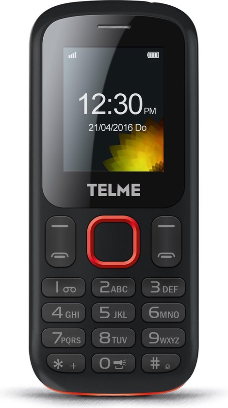 Emporia TELME T210 Senioren Telefoon - Zwart | bol
