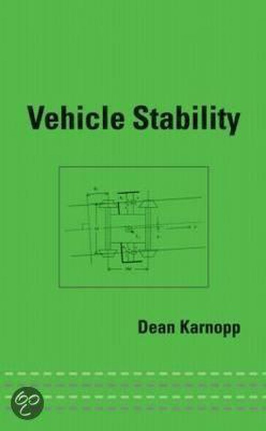 Vehicle Stability, Dean Karnopp | 9780824757113 | Boeken | bol