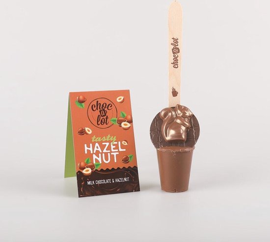 Choc a Lot Tasty Hazelnut - Chocolade spoon - 3 stuks | bol