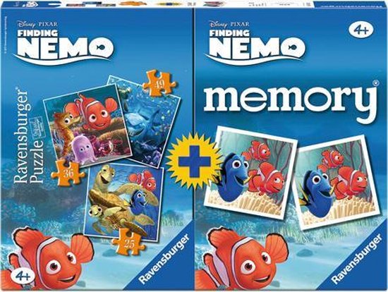 Spel Memory + Puzzel Nemo | Games | bol
