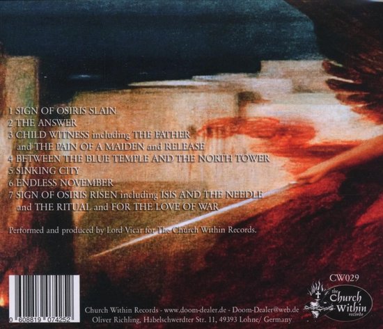 Signs Of Osiris, Lord Vicar | CD (album) | Muziek | bol.com