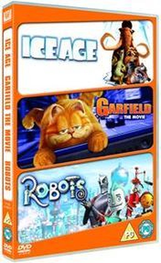 Robots / Ice Age / Garfield - Movie (Dvd), Izabela Trojanowska | Dvd's ...