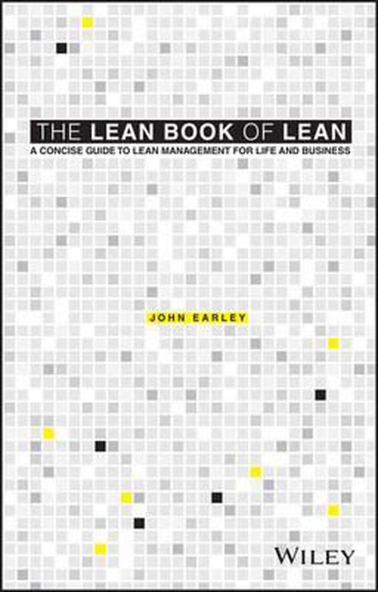 Lean Book Of Lean | 9781119096191 | John Earley | Boeken | bol.com