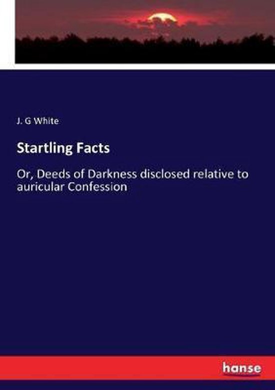 Startling Facts | 9783337130343 | J G White | Boeken | bol