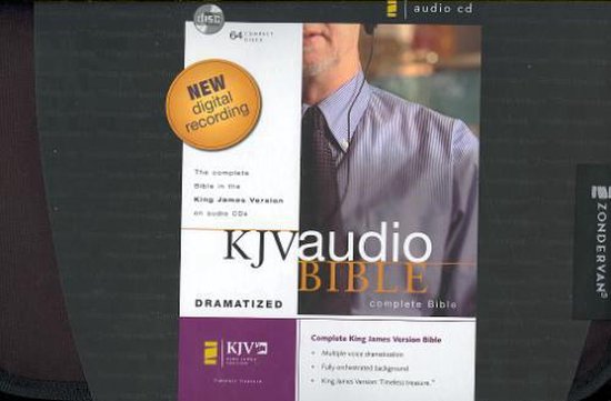 KJV, Complete Bible Dramatized, Audio CD, Zondervan | 9780310936091 ...