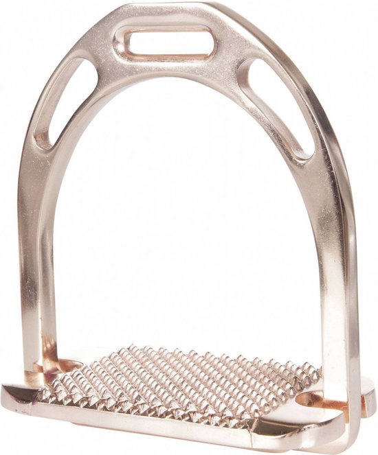 Aluminium Stijgbeugel Space, Rose 12cm | bol