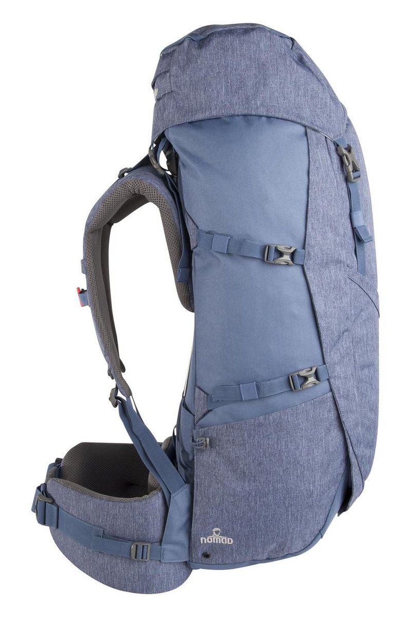Nomad Voyager Backpack - Rugzak - 60 Liter - Steel | bol.com
