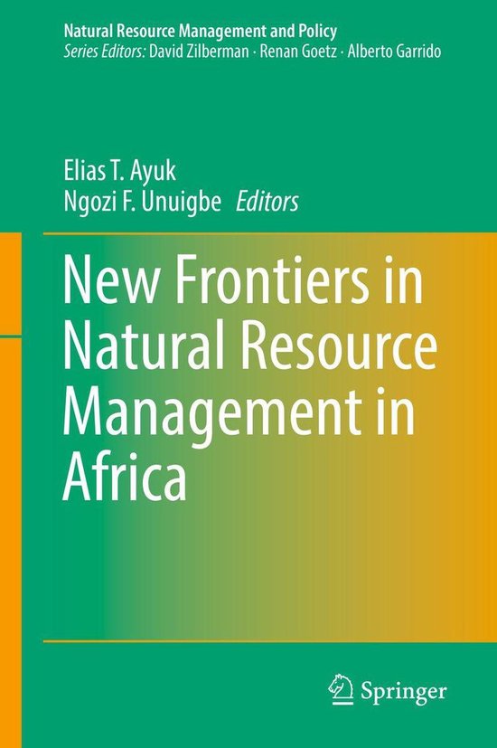 Natural Resource Management and Policy 53 - New Frontiers in Natural ...