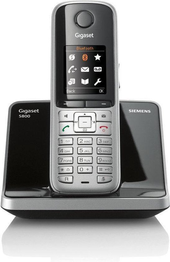 Gigaset S800 - Single DECT telefoon - Grijs | bol.com