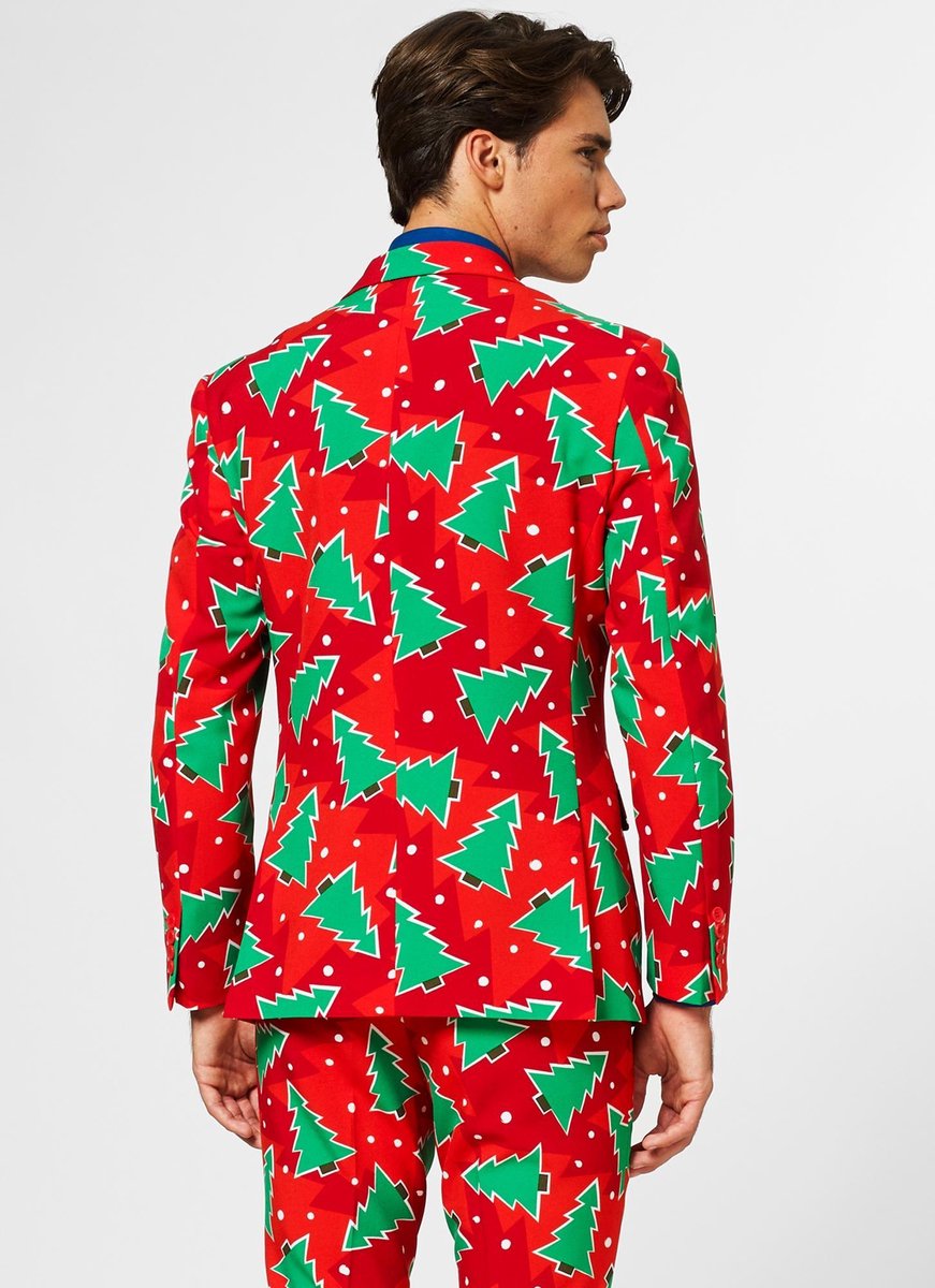 OppoSuits Fine Pine - Mannen Kostuum - Gekleurd - Kerst - Maat 50 | bol.com