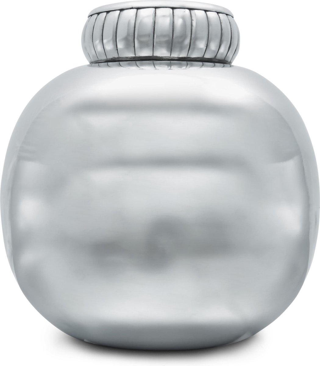 Rivièra Maison RM Classic Vase - Vaas - Zilverkleurig - M | bol.com