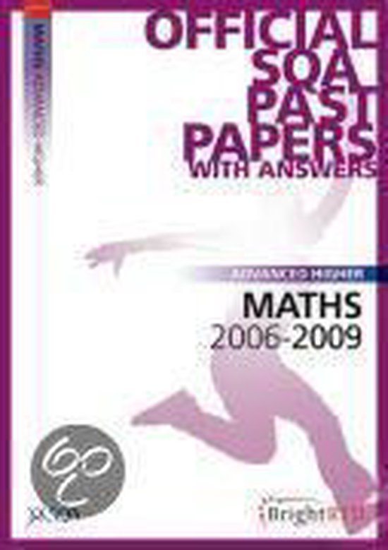 Maths Advanced Higher SQA Past Papers | 9781849480758 | SQA | Boeken | bol