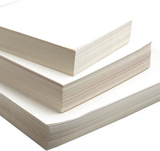 Verf / schetspapier wit 32x50cm 90gr. 500vel | bol.com