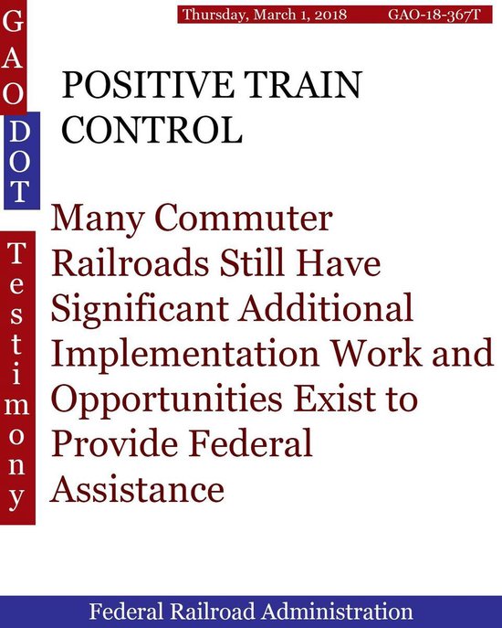 POSITIVE TRAIN CONTROL (ebook), Hugues Dumont | 1230002218465 | Boeken ...