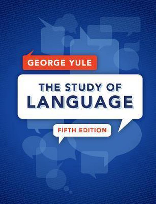 Study of Language | 9781107658172 | George Yule | Boeken | bol
