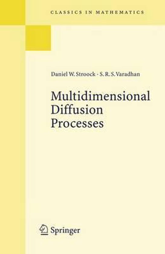 Multidimensional Diffusion Processes | 9783540289982 | Daniel W ...
