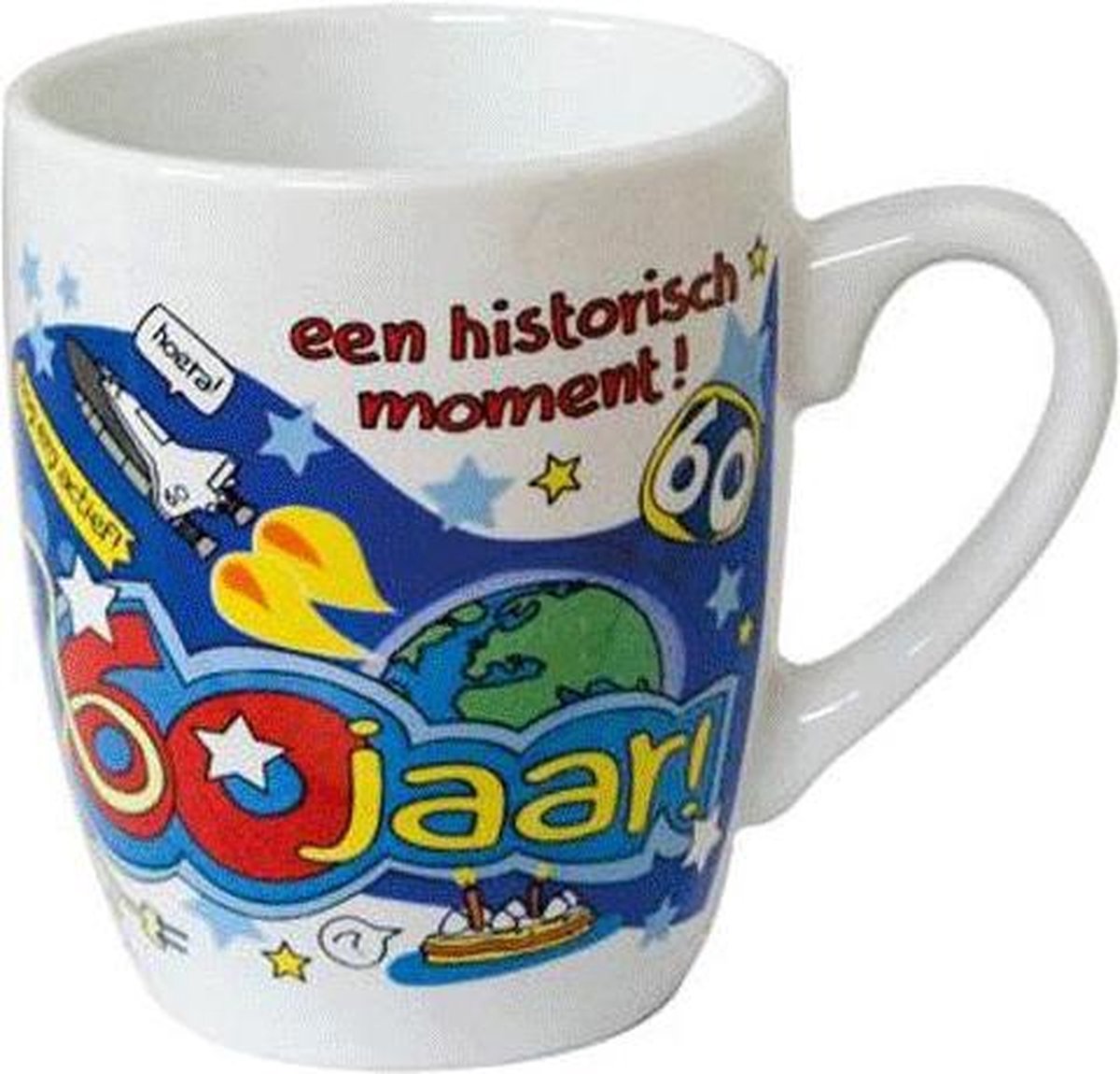 bol.com | Cartoon mok Hoera 60 jaar!